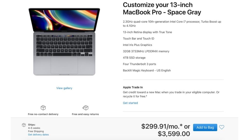 MacBook Pro Price Comparison: Apple M1 Vs. Intel Core i7 - Y.M.Cinema ...