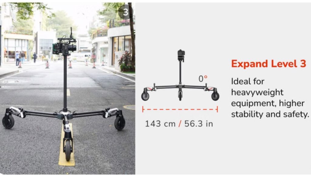 Snoppa Rover Electric Stabilization Cinema Dolly: Cinematic Camera ...