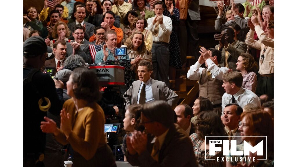 Christopher Nolan’s Oppenheimer BTS Reveals IMAX Camera Shooting B&W ...